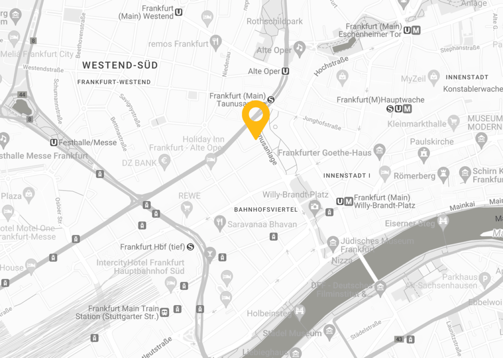 Venue: Frankfurt Taunusanlage - memox