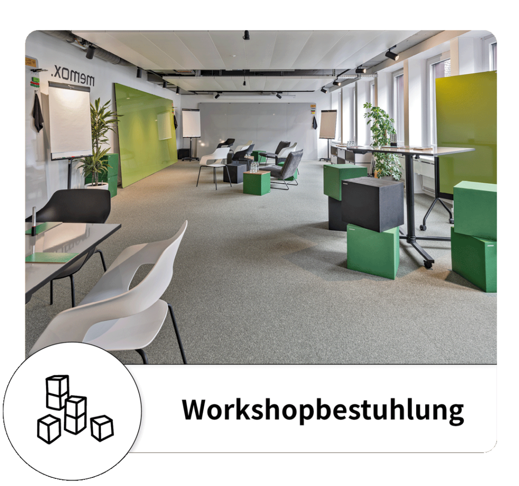 Ausstattung und Produkte - memox